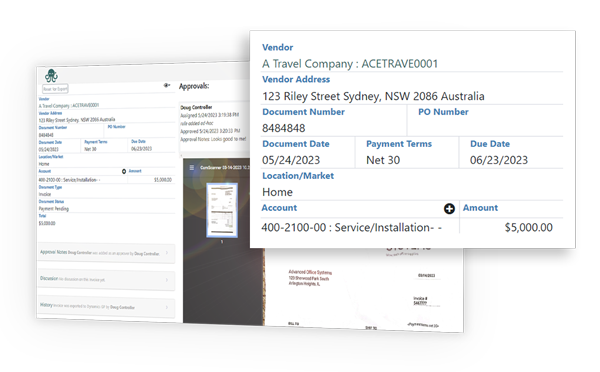 Microsoft Dynamics D365 Business Central Accounts Payable - AI Powered